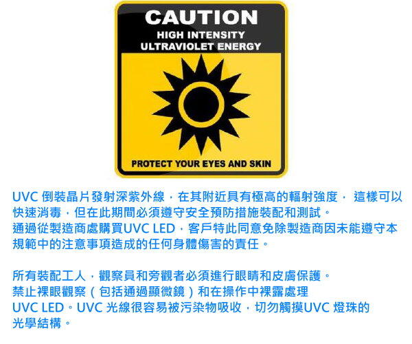電子狂㊣UVC特殊殺菌燈】12mW超強深紫外光LED模組275nm 紫外線可定電壓輸入。台灣現貨 | 露天市集 | 全台最大的網路購物市集