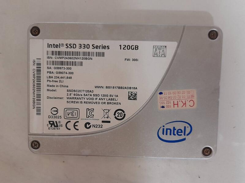 Intel SSD 330 Series 120GB SATA3 SSD固態硬碟 | 露天市集 | 全台最大的網路購物市集