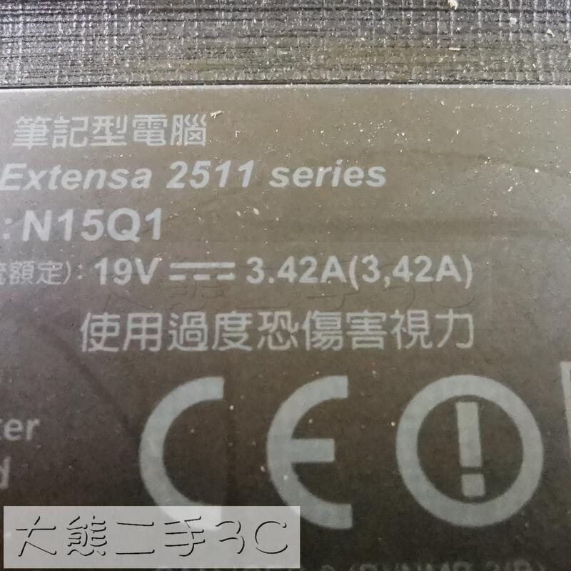 AC977 筆電零件機 ACER EX2511G-52HH [O] 【大熊二手3C】 | 露天市集 | 全台最大的網路購物市集