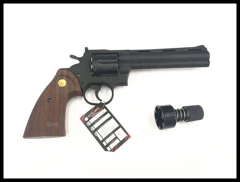 【原型軍品】全新 II 免運 King Arms Python 357 瓦斯左輪手槍 黑色 6吋 | 露天市集 | 全台最大的網路購物市集