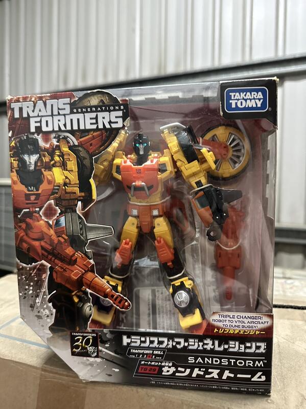 日版 TG-29 IDW 沙暴 三變 變形金剛 TG29 經典系列 博派 SANDSTORM 彈簧 | 露天市集 | 全台最大的網路購物市集
