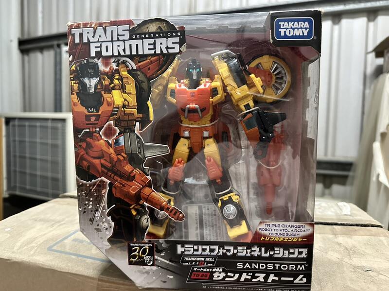 日版 TG-29 IDW 沙暴 三變 變形金剛 TG29 經典系列 博派 SANDSTORM 彈簧 | 露天市集 | 全台最大的網路購物市集