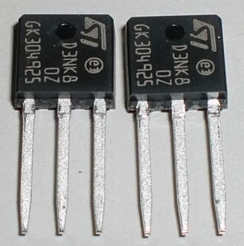 場效電晶體 ST STD3NK80Z-1 IPAK(N-CH)800V 2.5A 4.5Ω | 露天市集 | 全台最大的網路購物市集