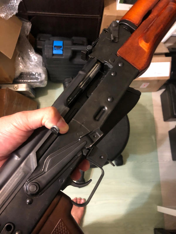 已售出-GHK AK104 全鋼火控仿真刻印實木護木GBB 一槍一匣 | 露天市集 | 全台最大的網路購物市集