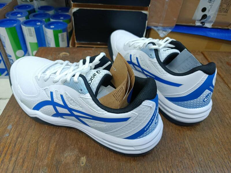 總統網球(自取可刷國旅卡)亞瑟士 Asics COURT SLIDE 3 1041A335-102 白/藍 網球鞋 | 露天市集 | 全台最大的網路購物市集
