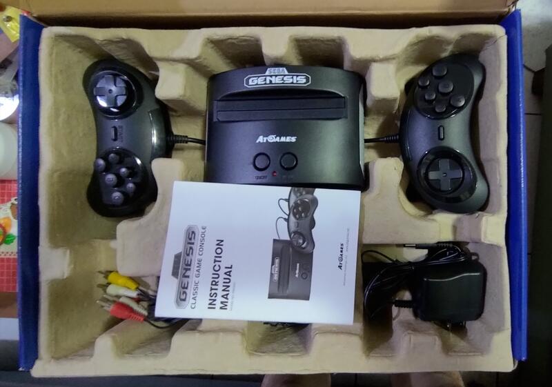 Atgames sega genesis classic game主機 ，加極稀少Firecore Passport卡帶 | 露天市集 | 全 ...