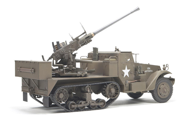 戰鷹 AFV club # 35334 1/35 美軍M34 半履帶40公釐防空砲車(請先聯繫確認存貨) | 露天市集 | 全台最大的網路購物市集
