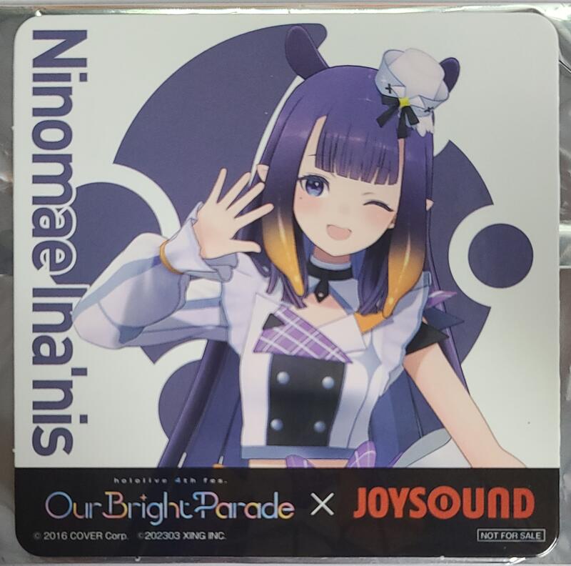 [ALG] 現貨 Hololive Joysound合作 特典杯墊 一伊那爾棲 Ninomae Ina'nis | 露天市集 | 全台最大的網路購物市集