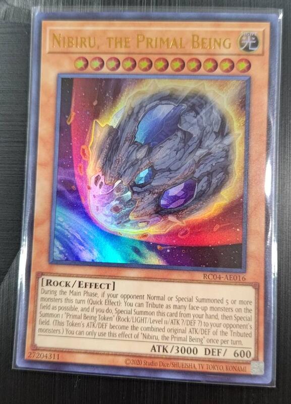 遊戲王 RC04-AE016 原始生命態 尼比魯 金亮 | 露天市集 | 全台最大的網路購物市集