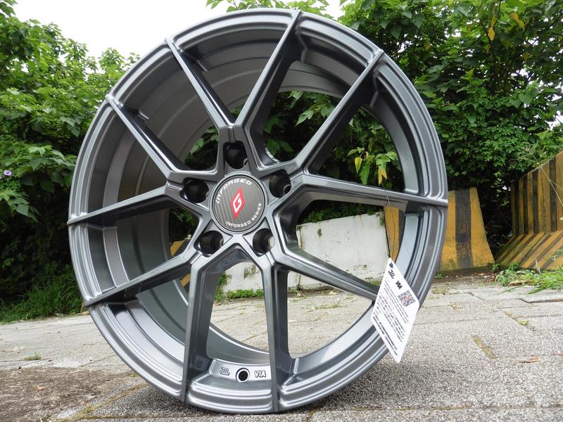 INFORGED IFG39 17吋 5X114 鐵灰色 輕量化 FORTIS ELANTRA MAZDA CIVIC | 露天市集 | 全台最大的網路購物市集
