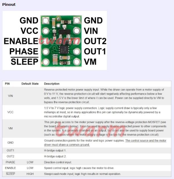 德源 含稅 DRV8838 Single Brushed DC Motor Driver Carrier(PI2990) | 露天市集 | 全 ...