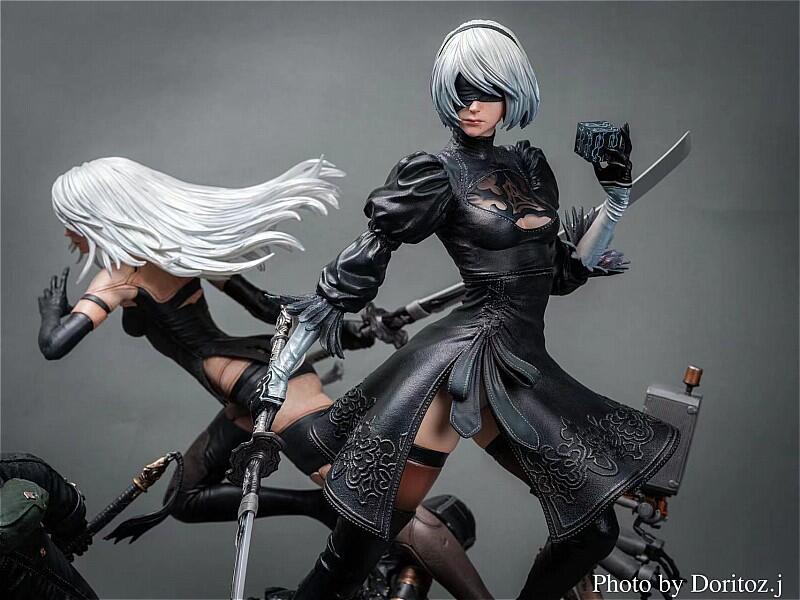 『胖虎館』代購 Prime 1 Studio P1S 尼爾 機械紀元 自動人形 2B A2 9S GK 雕像 完成品 | 露天市集 | 全台最大的網路購物市集