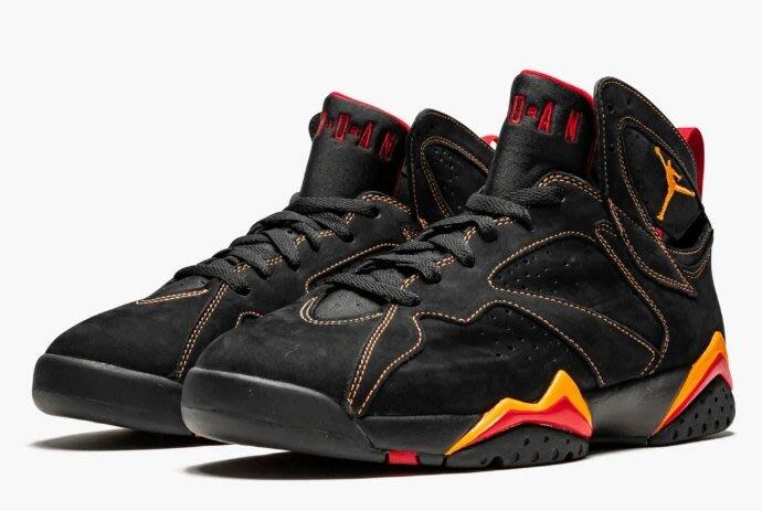S.G Jordan 7 Retro Citrus AJ7 CU9307-081 黑黃 籃球鞋 男鞋 | 露天市集 | 全台最大的網路購物市集