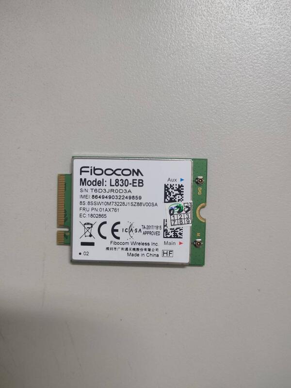 台灣Fibocom L830-EB 聯想X280 X380 S1 P52s T580 T480 L580 4G無線網卡 | 露天市集 | 全台 ...