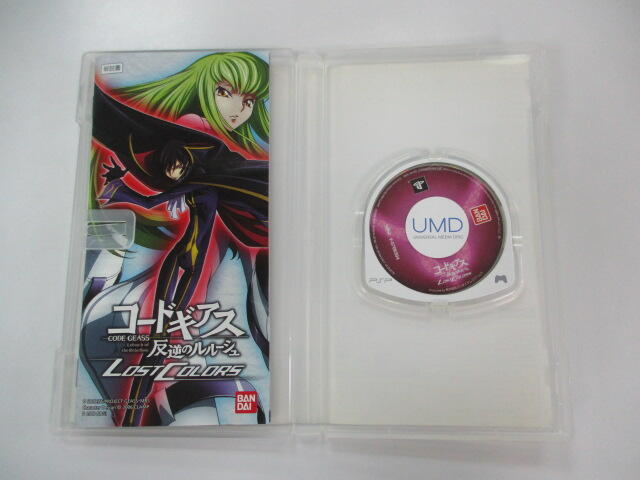 PSP 日版 GAME Code Geass 反叛的魯路修 LOST COLORS(42809586) | 露天市集 | 全台最大的網路購物市集