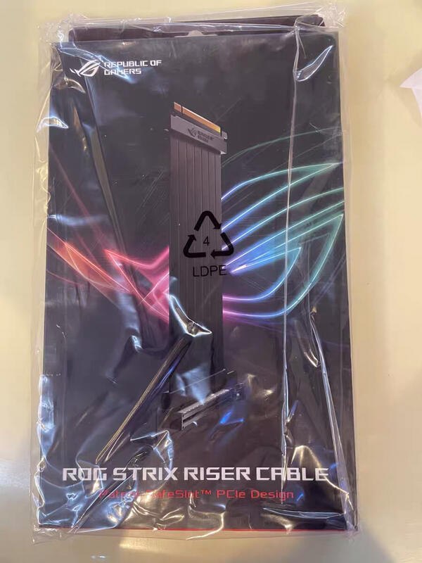 現貨 華碩 ROG STRIX RISER CABLE RS200直立顯卡延長線 PCIE 太陽神機殼 GX601 | 露天市集 | 全台最大 ...