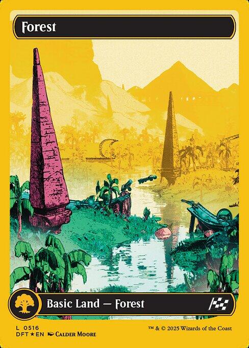 DFT 516 L Forest (黃框閃 Box Topper Foil) [幻想遊戲] | 露天市集 | 全台最大的網路購物市集