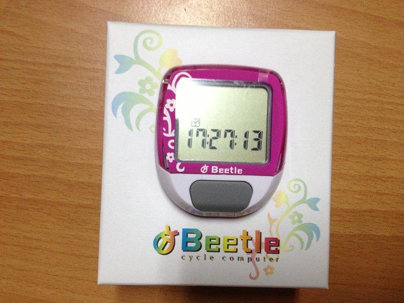 🌟秒殺火雞🌟ECHOWELL Beetle BRI 8 粉紅有線碼表 8功能 | 露天市集 | 全台最大的網路購物市集