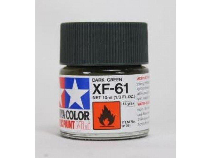 《密斯特喬》田宮 TAMIYA XF-61 水性壓克力漆 暗綠色 10ml | 露天市集 | 全台最大的網路購物市集