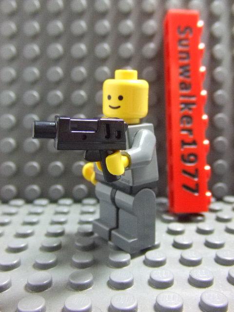 【積木2010】樂高 LEGO 黑色 衝鋒槍 / 手槍 武器 62885 (Black)(w-52) | 露天市集 | 全台最大的網路購物市集