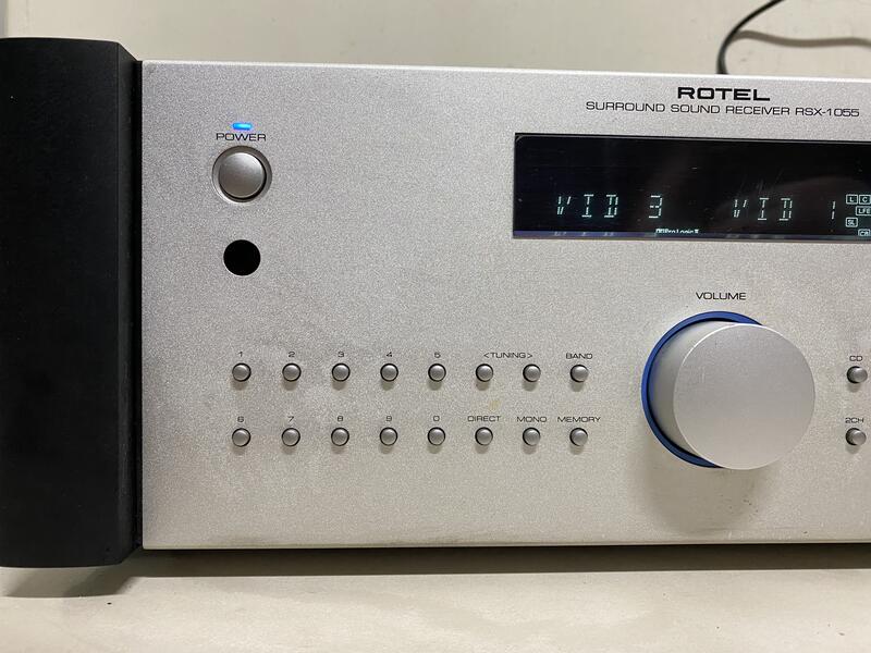 高階英國環擴 ROTEL RSX-1055 家庭劇院 5.1 擴大機 數碼光學TOSLINK 品項新 全新拷貝遙控器 | 露天市集 | 全台最 ...
