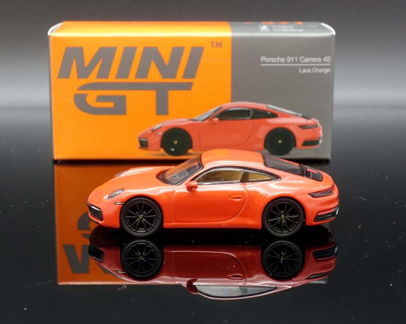 【MASH】現貨特價 Mini GT 1/64 Porsche 992 Carrera 4S 橘 #371 | 露天市集 | 全台最大的網路購物市集