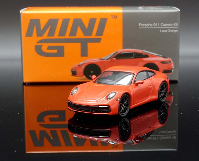 【MASH】現貨特價 Mini GT 1/64 Porsche 992 Carrera 4S 橘 #371 | 露天市集 | 全台最大的網路購物市集