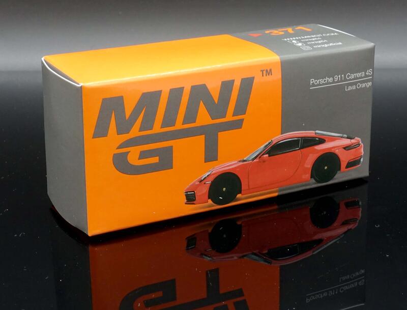 【MASH】現貨特價 Mini GT 1/64 Porsche 992 Carrera 4S 橘 #371 | 露天市集 | 全台最大的網路購物市集