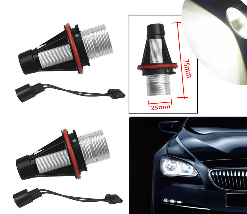 寶馬BMW 天使眼5W 白光 E39 E53 E60 E61 E65 E83 E87 天使眼光圈 LED車燈 日行燈適用 | 露天市集 | 全台最大的網路購物市集