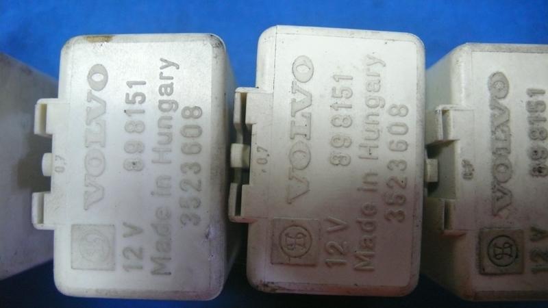 富豪 VOLVO 240 740 940 正廠電噴汽油幫浦繼電器 3523608 #01 | 露天市集 | 全台最大的網路購物市集