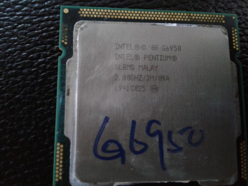 創憶電腦 】Intel Pentium G6950 2.8GHz 1156 處理器 直購價80元 | 露天市集 | 全台最大的網路購物市集