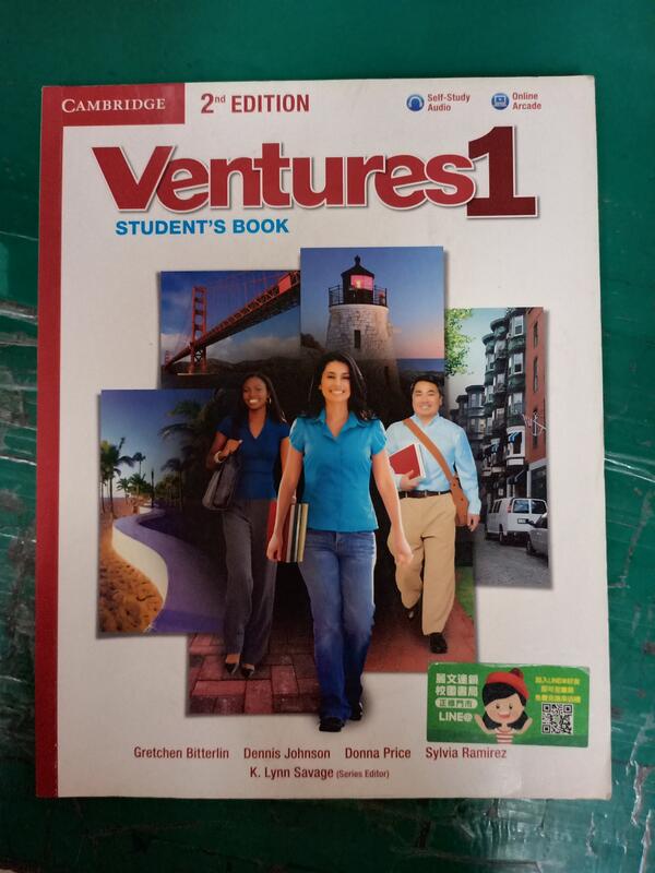 附光碟 Ventures Level 1 Student's Book with Audio 2nd 約5頁劃記J60 | 露天市集 | 全台 ...