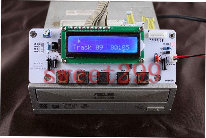 CD/DVD rom光驅控制器 DIY播放器 光驅改轉盤 ATAPI IDE光驅控制器 播放CD 成品 | 露天市集 | 全台最大的網路購物市集