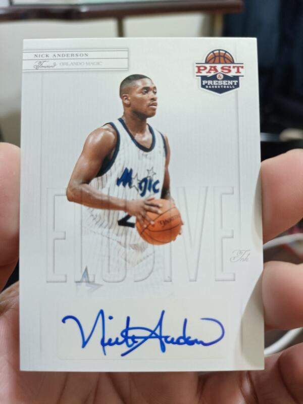 2011-12 Panini Past Present Elusive Ink Auto - Nick Anderson | 露天市集 | 全 ...