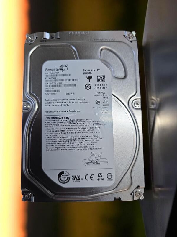 含稅 希捷 3.5吋 SATA 1.5TB 1.5T 保1個月 ST1500DL001 03H275 | 露天市集 | 全台最大的網路購物市集