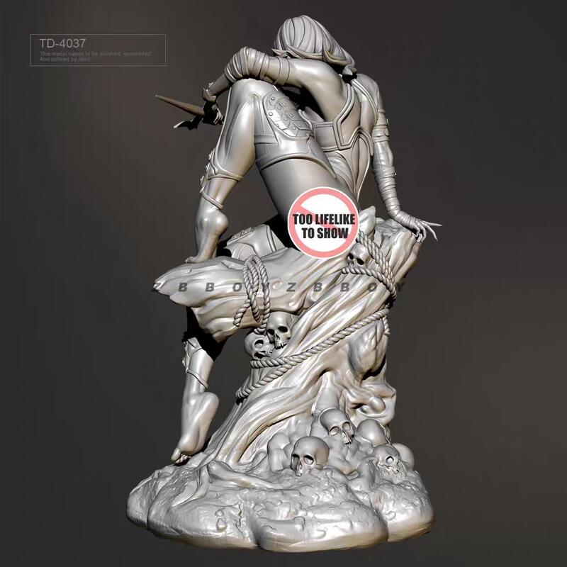 【預訂】75mm ZBBOY監制 黑夜夜叉女鬼忍 樹酯人型 TD-4037 | 露天市集 | 全台最大的網路購物市集