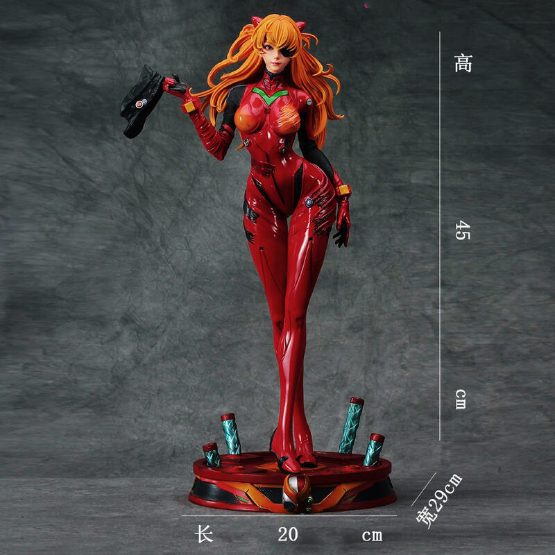 【紫色風鈴】美少女系列 EVA GK 超大明日香 機車服 雕像 模型 擺件 盒裝港版 無證 | 露天市集 | 全台最大的網路購物市集