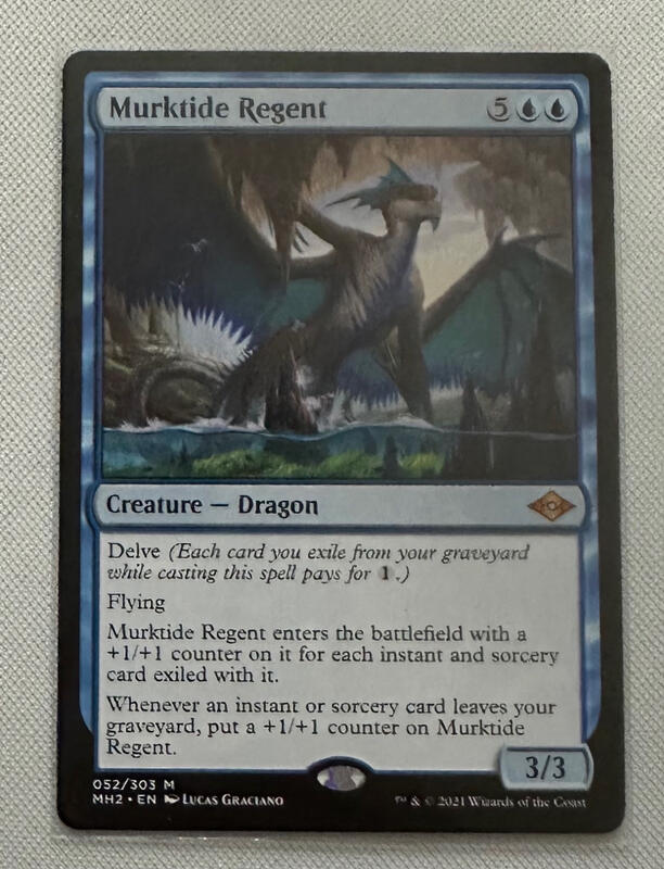 MTG MH2 近代新篇 murktide regent 普 英文版 | 露天市集 | 全台最大的網路購物市集