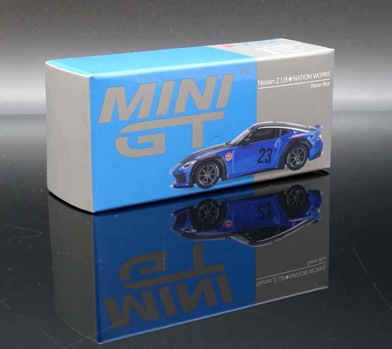 MASH 現貨特價 Mini GT 1/64 Nissan Z LB★NATION WORKS 藍 #732 | 露天市集 | 全台最大的網路購物市集