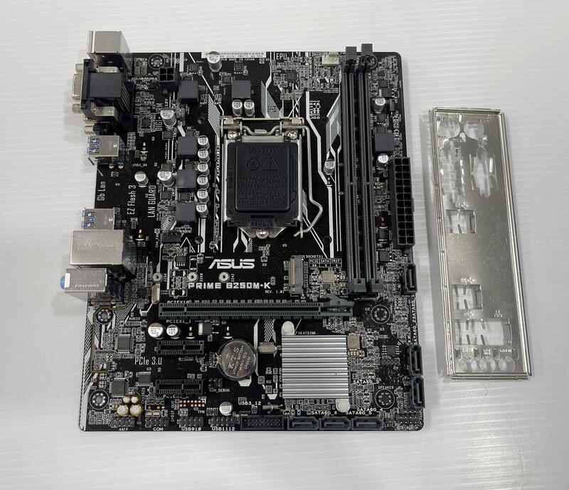【小圓二手拍賣】支援6-7代 ASUS PRIME B250M-K主機板/1151/M2/DDR4 | 露天市集 | 全台最大的網路購物市集