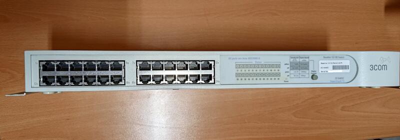 ~3COM Baseline 24port 10/100M Switch 3C16465C | 露天市集 | 全台最大的網路購物市集