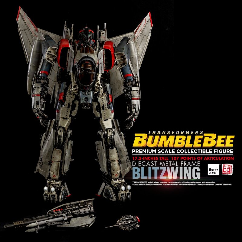 Threezero 3A 變形金剛 大黃蜂外傳 大比例 閃電 PSC版 PREMIUM Blitzwing 高約44cm | 露天市集 | 全台最大的網路購物市集
