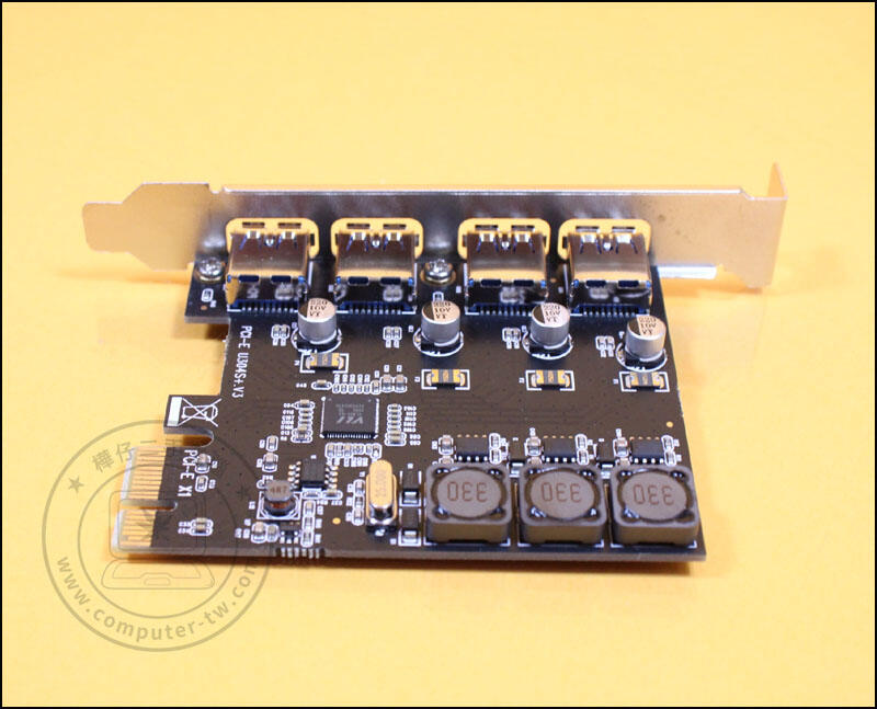 【樺仔3C】最新款 PCI-E 轉 USB3.0 4個接頭 免外接獨立供電 傳輸5GB USB3.0擴充卡 V805 | 露天市集 | 全台最大的網路購物市集