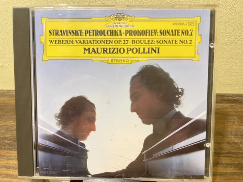 【雨清庵】二手 波里尼 Pollini – Stravinsky, Prokofiev, Webern , 西德全銀 | 露天市集 | 全台最 ...