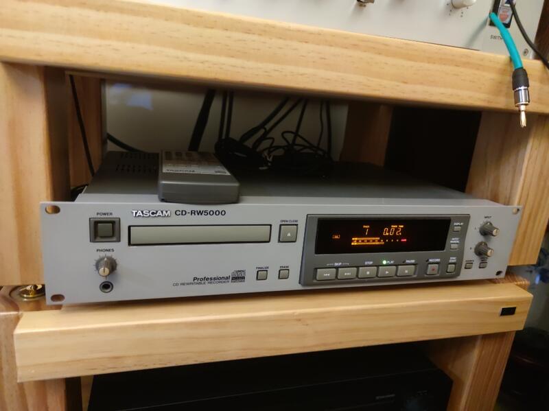 TASCAM CD-RW5000 CD播放機線附控遙控器2個備用雷射頭 | 露天市集 | 全台最大的網路購物市集