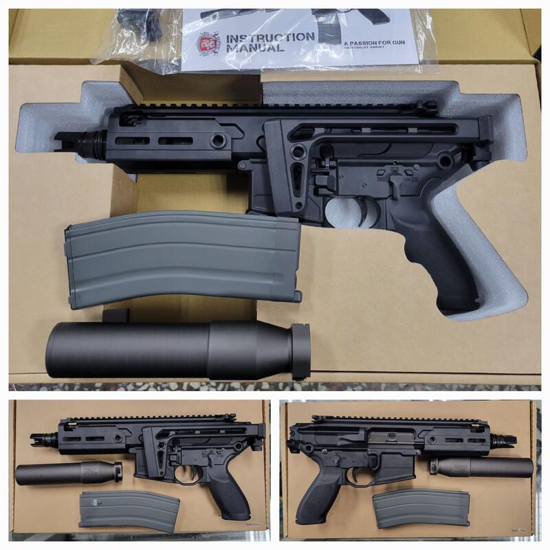 謎版 APFG MCX Rattler SBR 5.5" GBB 全金屬 瓦斯衝鋒槍+滅音管 （加速管）（現貨供應中） | 露天市集 | 全台 ...