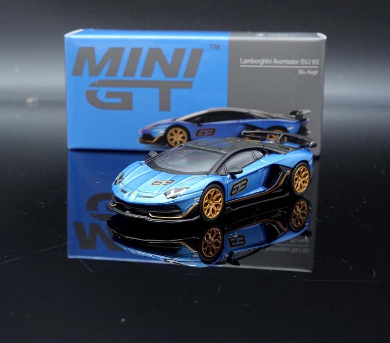 MASH 現貨特價 Mini GT 1/64 Lamborghini Aventador SVJ 63 藍 #784 | 露天市集 | 全台最 ...