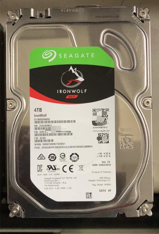 Seagate 4T(NAS) WD4T紅 SATA 3.5吋 桌機硬碟 | 露天市集 | 全台最大的網路購物市集