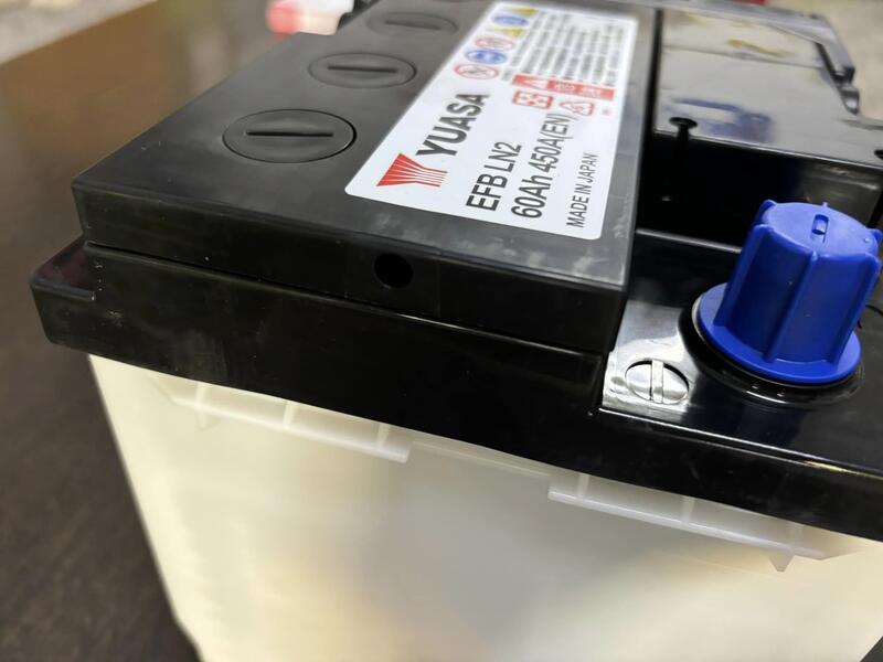 日本製 EFB LN2 355LN2 YUASA 湯淺汽車電瓶 12V LN2-MF 中部電池 台中 | 露天市集 | 全台最大的網路購物市集