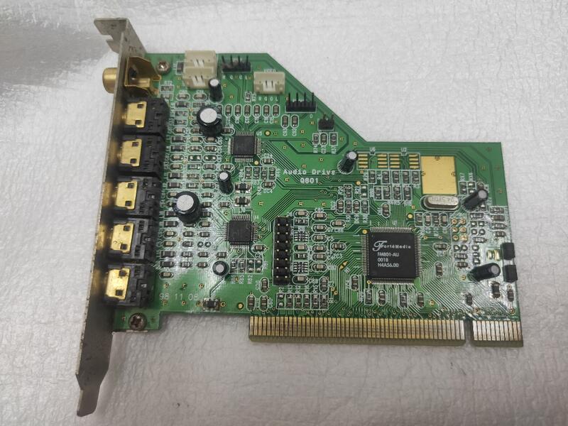 【電腦零件補給站】富迪科技 ForteMedia FM801-AU PCI 音效卡 | 露天市集 | 全台最大的網路購物市集